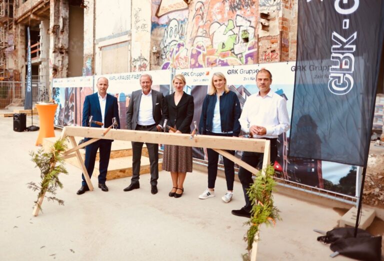 GRK Gruppe feiert Richtfest in historischer Karl Krause Fabrik in ...